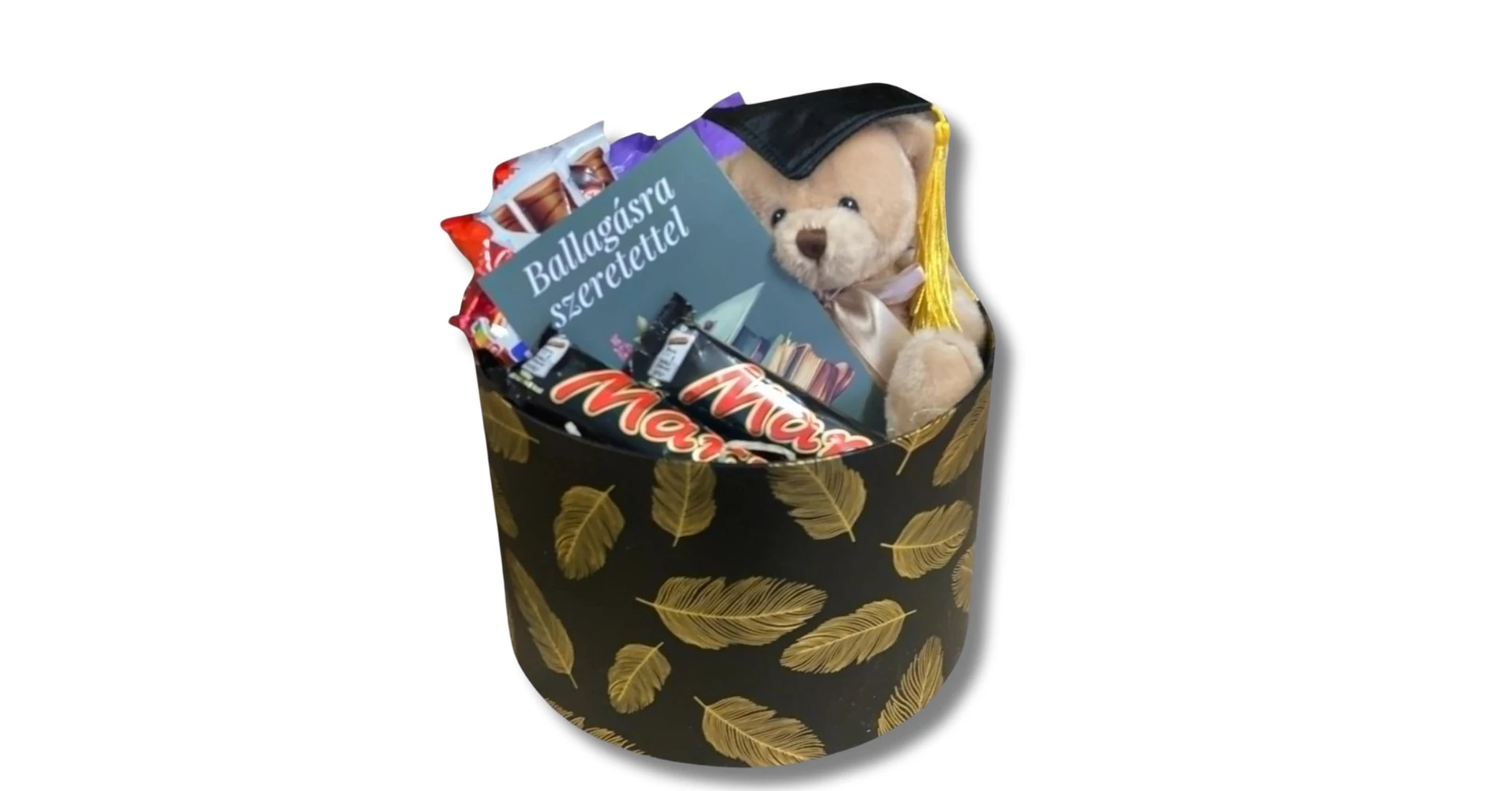 Ballagási ajándék csoki box - Ajándékküldés díszdobozban