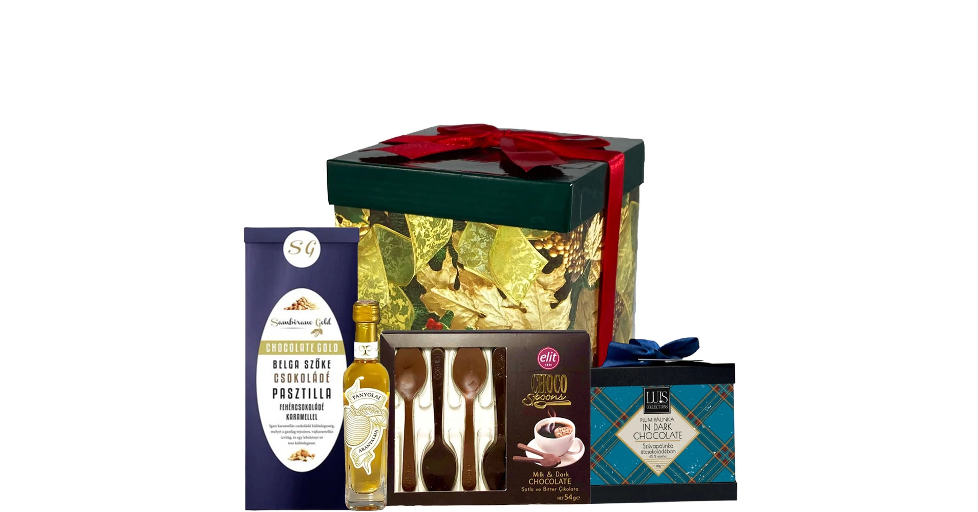 Corporate gifts - Spirit and chocolate gift box